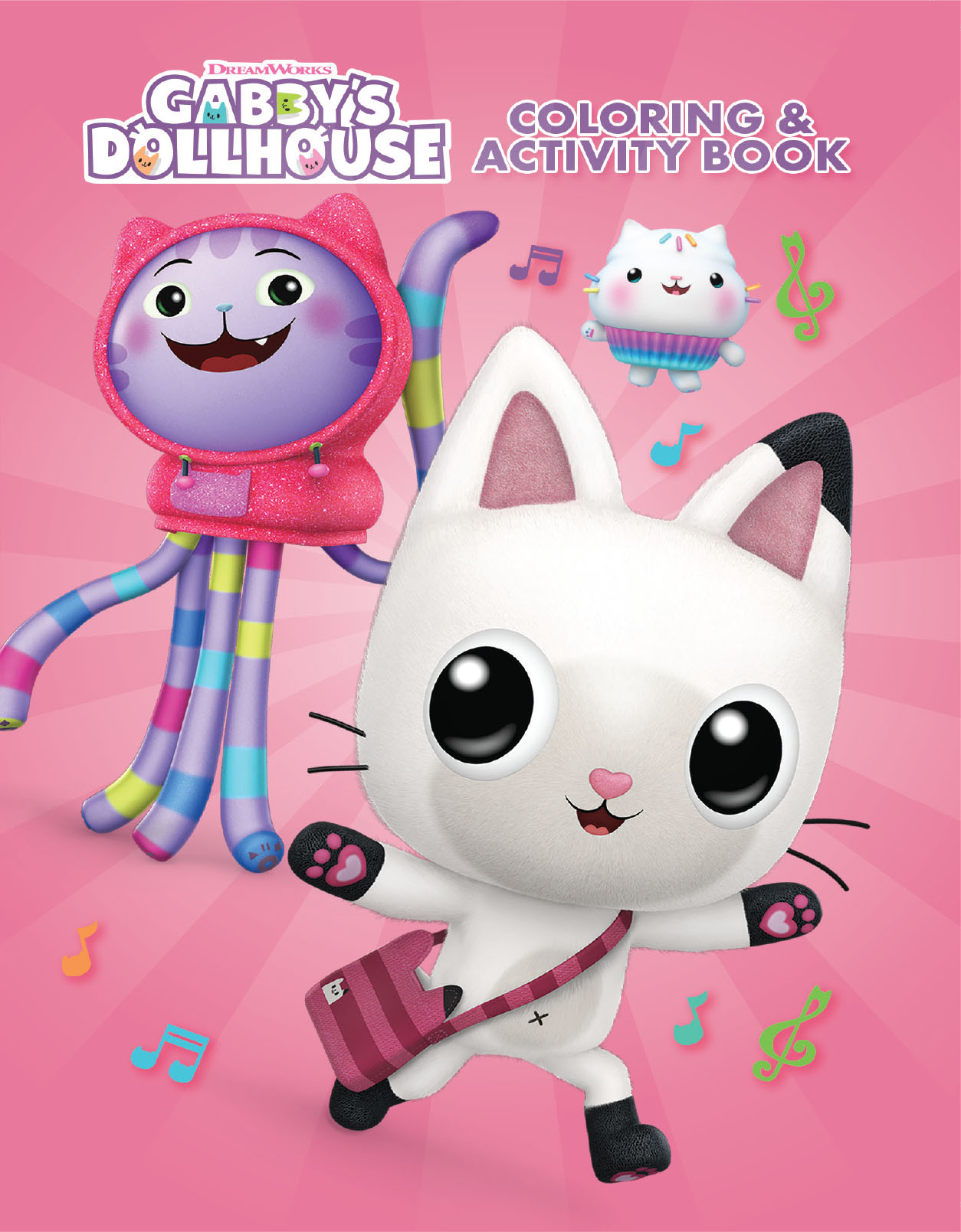 Learning is Fun. GABBY'S DOLLHOUSE COLORING & ACTIVITY BOOK