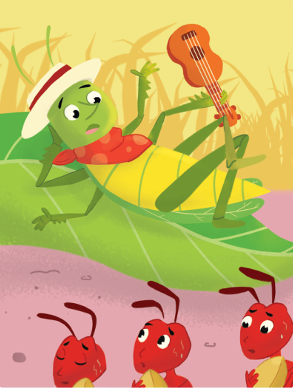 Learning is Fun. BATANG MATALINO MY BIG BOOK OF AESOP’S FABLE-THE ANT ...